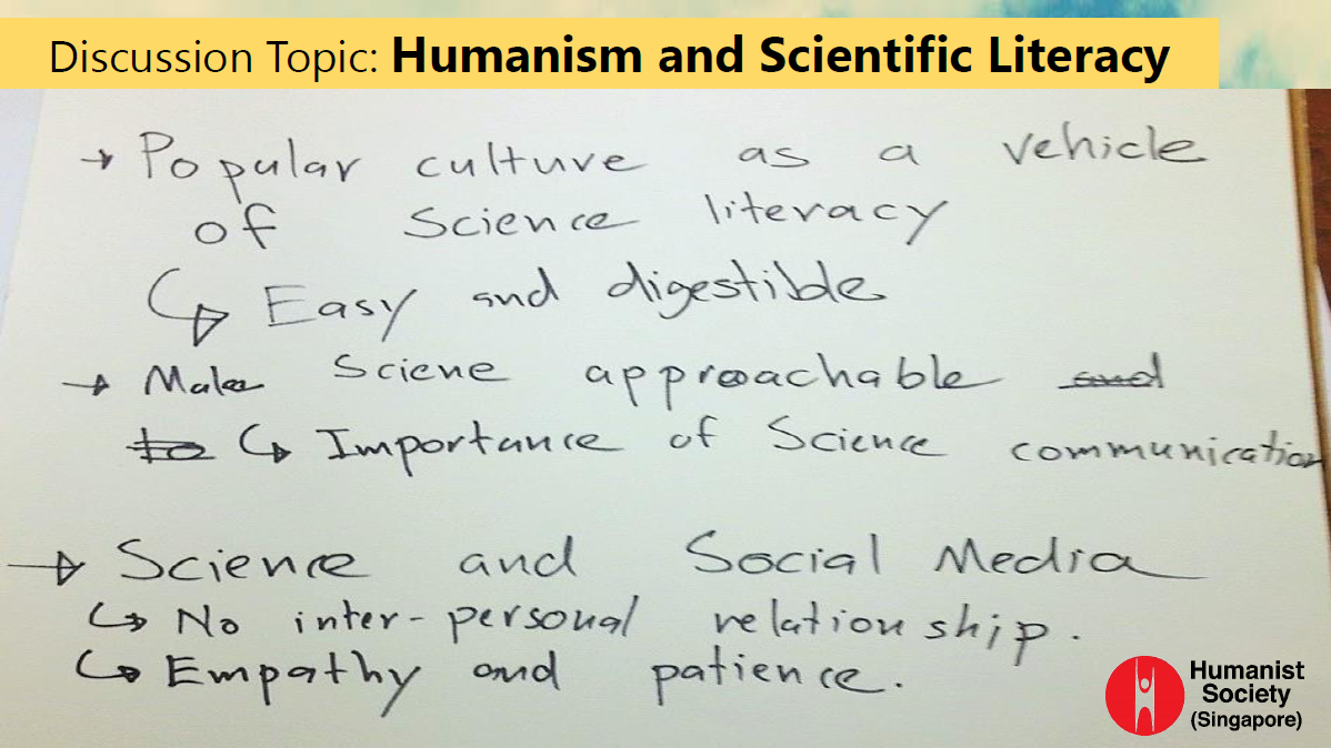 Humanism and Scientific Literacy Humanist Society Singapore webstore