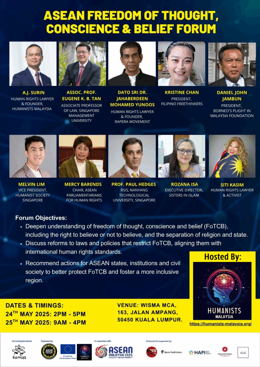 ASEAN Freedom of Thought, Conscience & Belief Forum 2025 — Key Insights ...