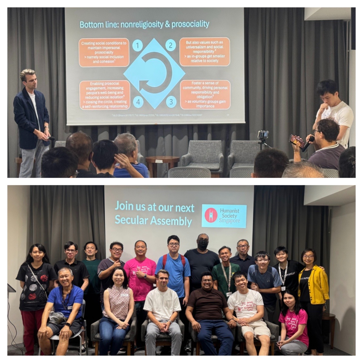 Secular Assembly – 30 August 2025 Humanist Society Singapore